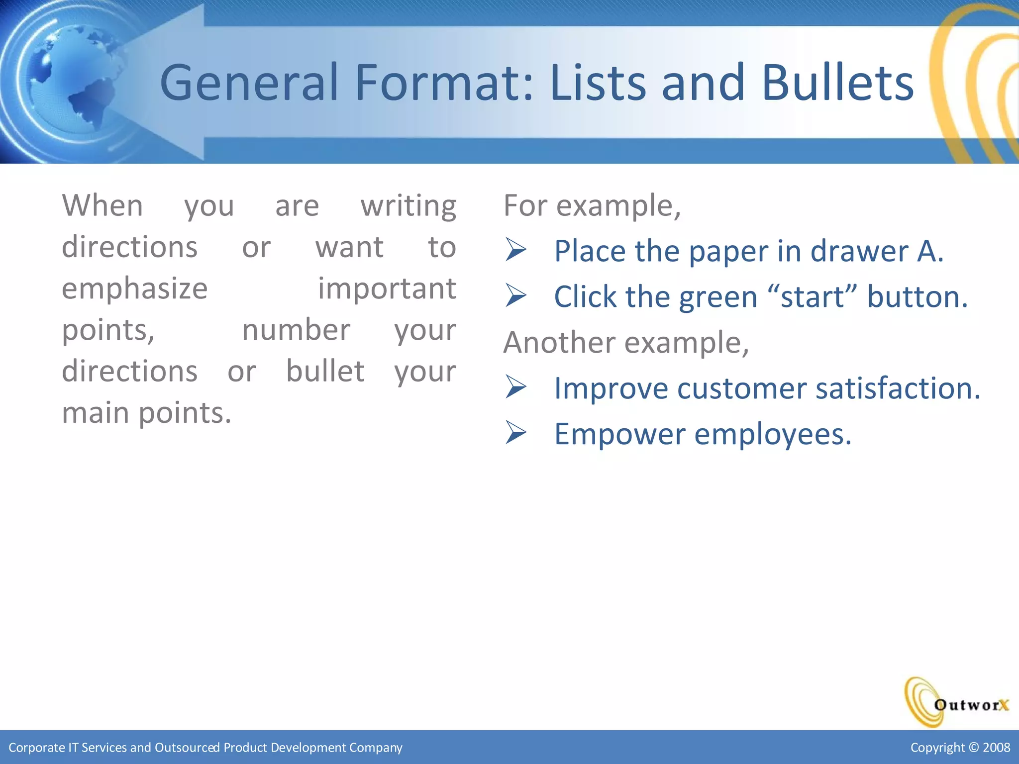 Email Etiquette_ OutworX | PPT