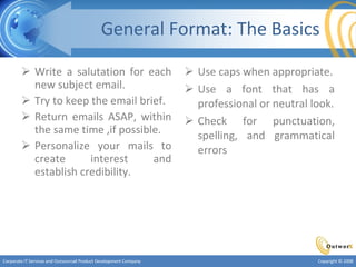 Email Etiquette_ OutworX | PPT