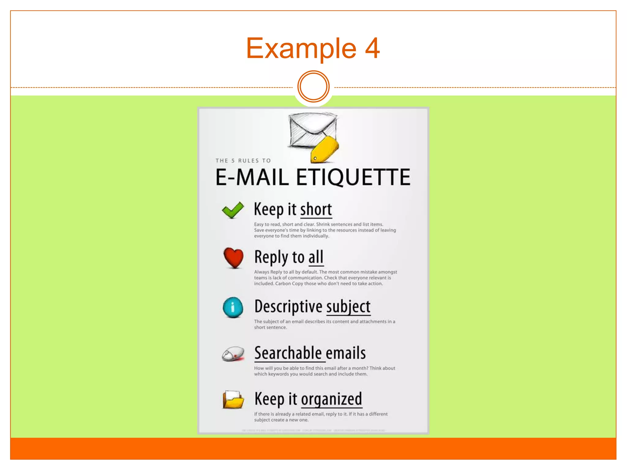 Email etiquette posters | PPTX