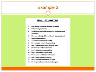 Email etiquette posters | PPTX