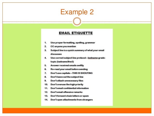 Email etiquette posters