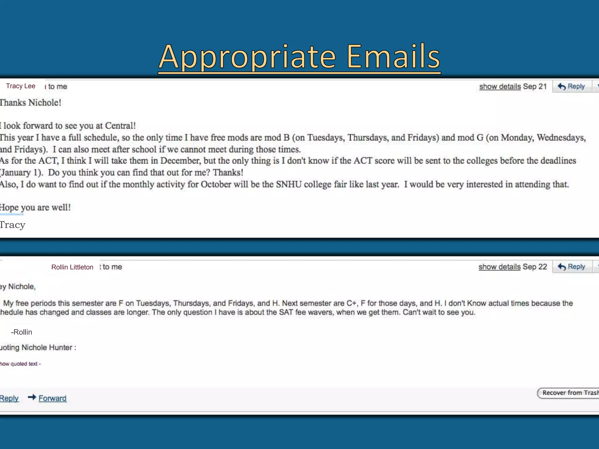 Email Etiquette Presentation | PPTX