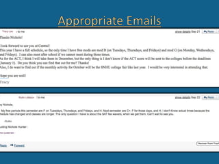 Email Etiquette Presentation | PPTX