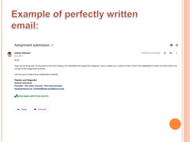 Email Etiquette - Basics | PPT