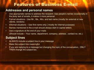 Email etiquettes | PPT