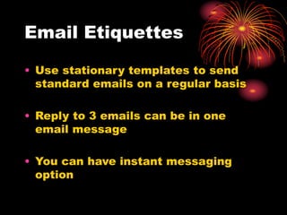 Email Etiquettes.ppt