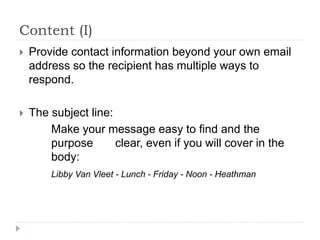 Email Etiquette: Keep it Professional and Positive | PPTX