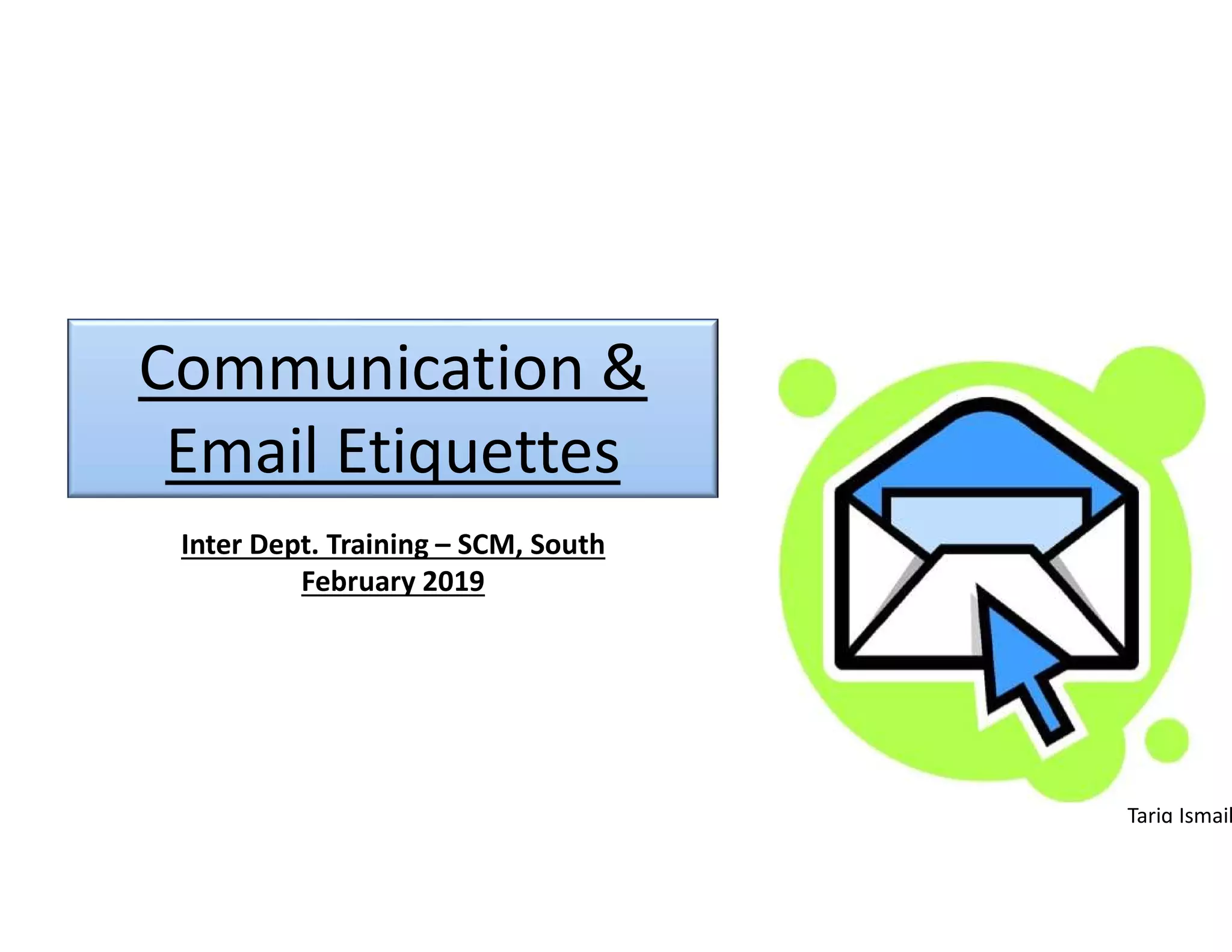 Email etiquettes pdf | PDF