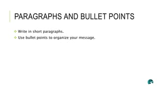 Email etiquette for your organization or business | PPTX