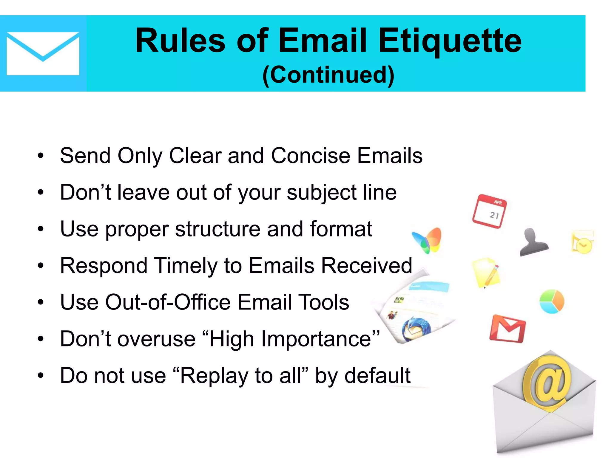 Email Etiquette | PDF
