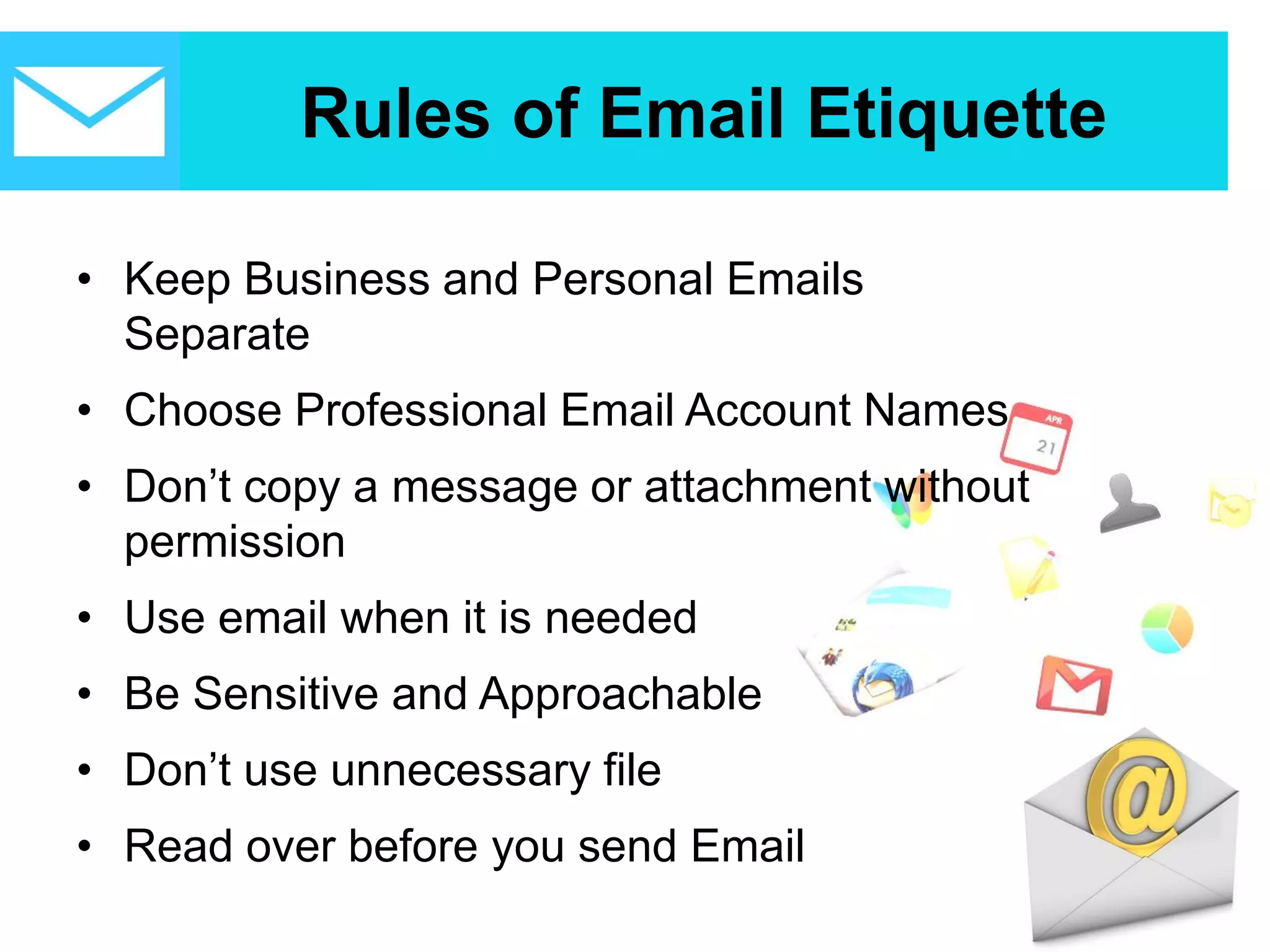 Email Etiquette | PDF