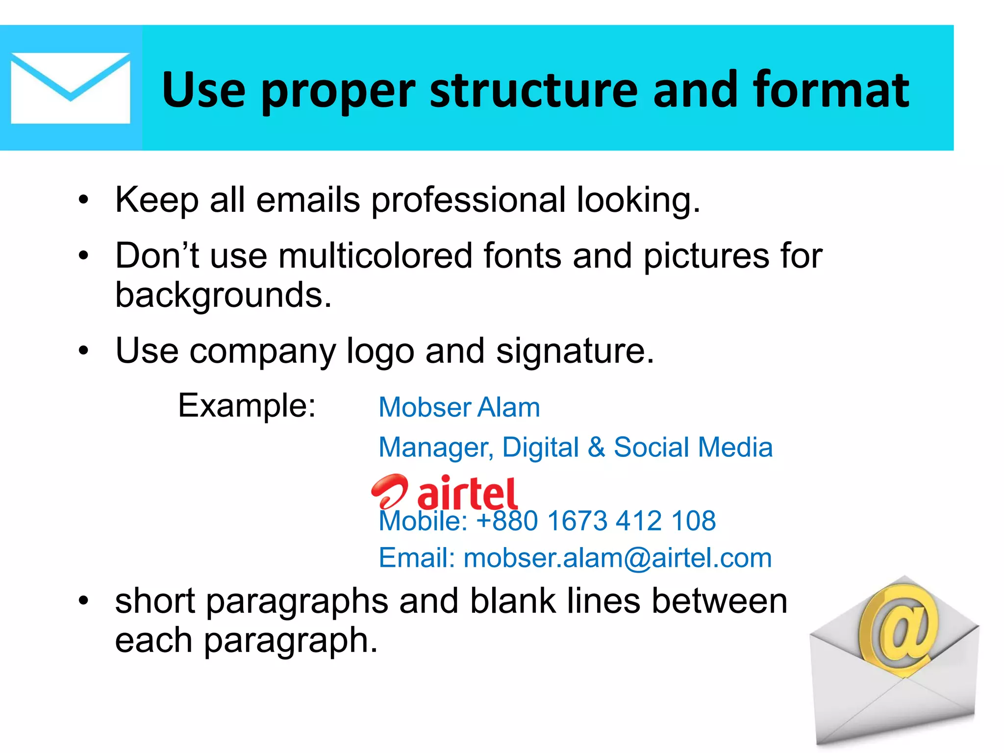 Email Etiquette | PDF