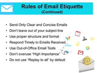 Email Etiquette | PDF