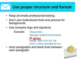 Email Etiquette | PDF