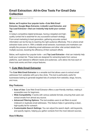 Email Extraction All-In-One Tools For Email Data Collection.pdf