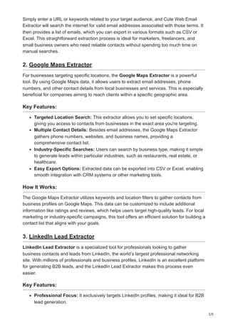 Email Extraction All-In-One Tools For Email Data Collection.pdf