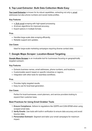 Email Extraction Made Easy Best Software For Collecting Emails.pdf