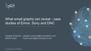 Analysing the social network of emails | PPT