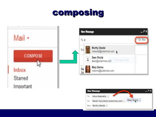 The process of emailling in sending and receving | PPT