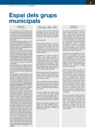 Butlletí Municipal 2016 | PDF