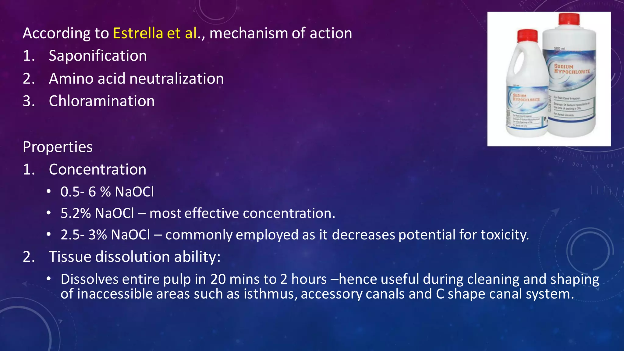 Endodontic irrigant classification | PDF