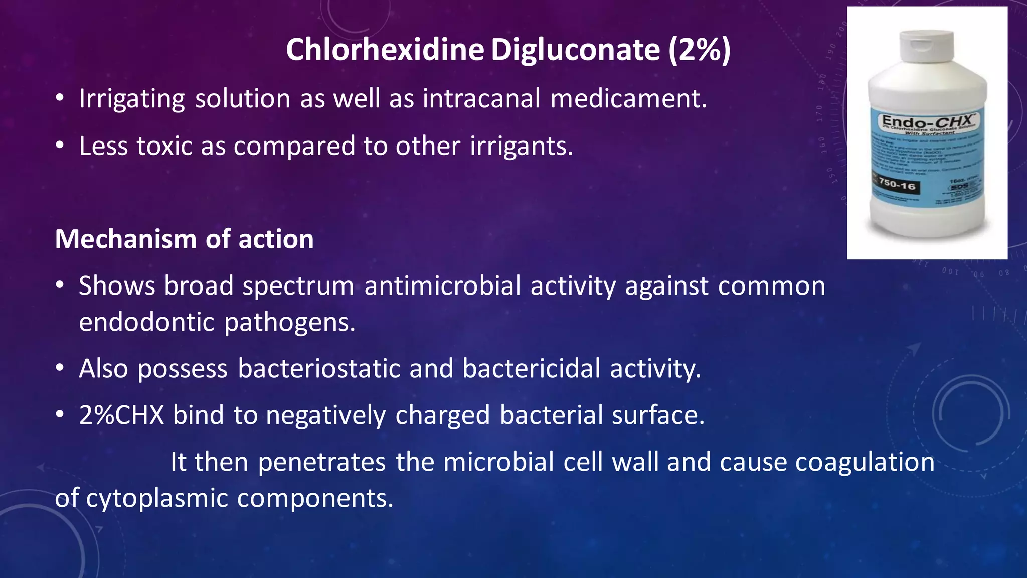 Endodontic irrigant classification | PDF
