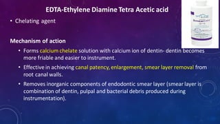 Endodontic irrigant classification | PDF