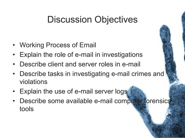 Email investigation | PPTX