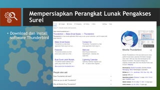 Konfigurasi Email Client - Thunderbird | PPT