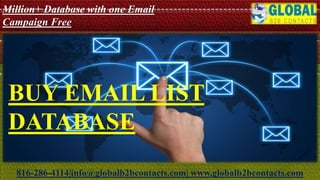 Email list database | PPT