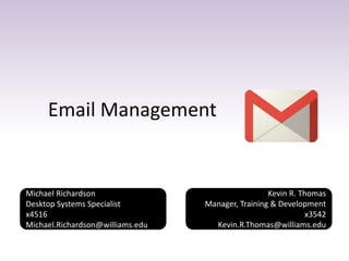 Email management | PPT