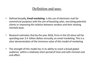 Email marketing | PPT