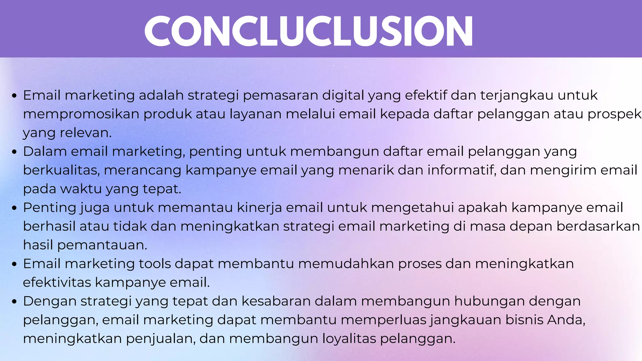 Digital Marketing VI : Email Marketing | PDF