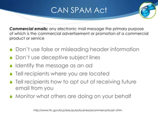 Email marketing & communications | PPTX