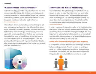 Email Marketing Evolution | PPT