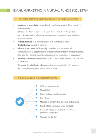 Email marketing for mutual fund industry | PDF