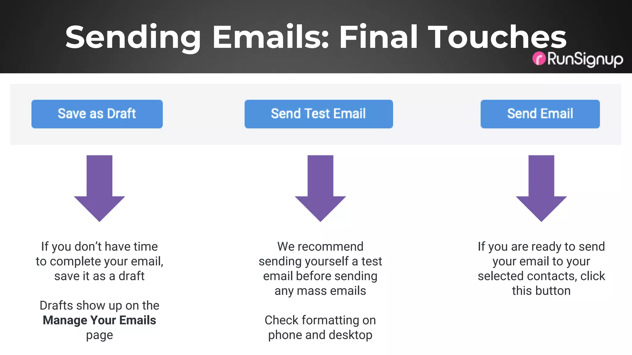 RunSignup Email Marketing | PPTX