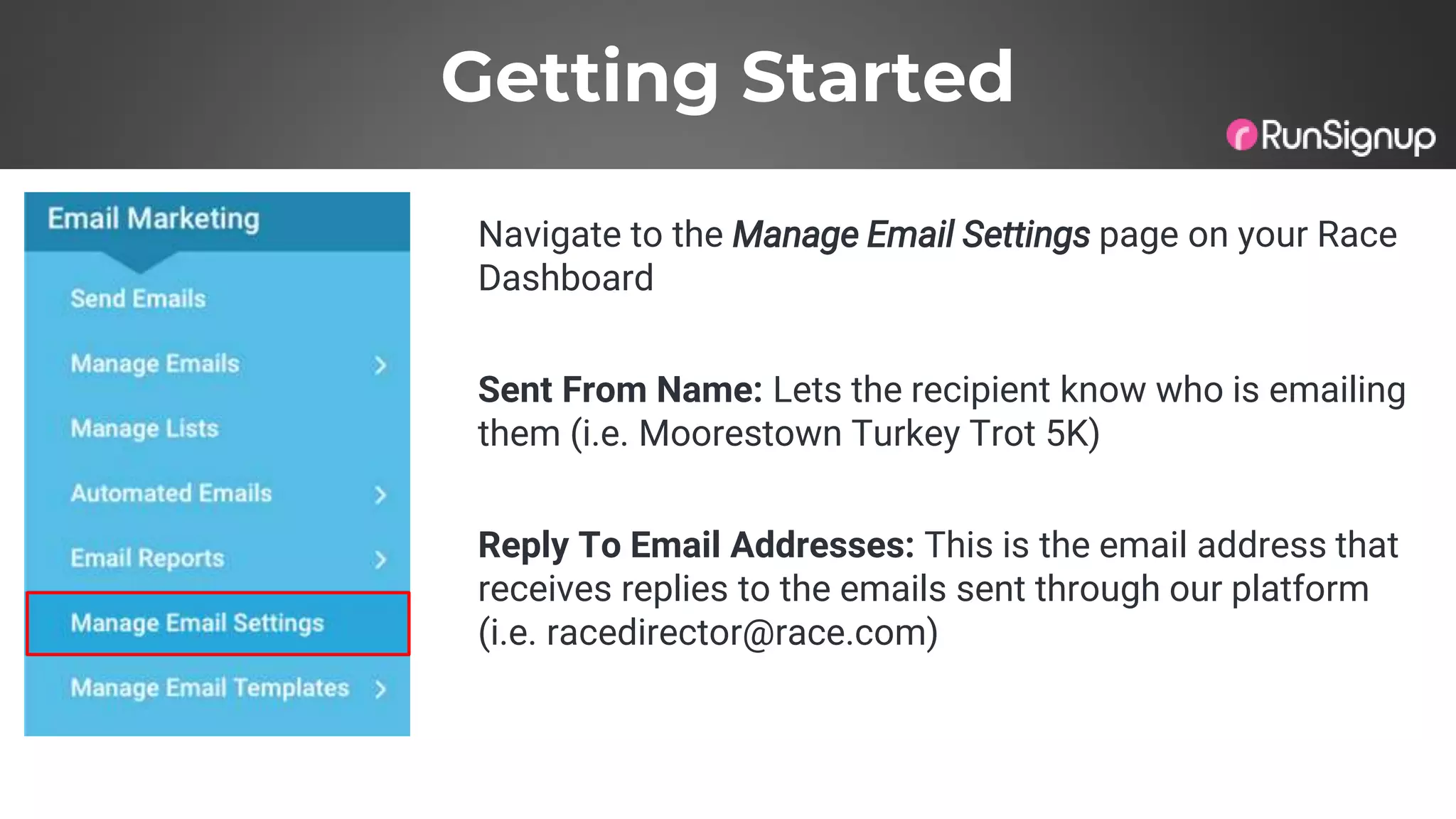 RunSignup Email Marketing | PPTX