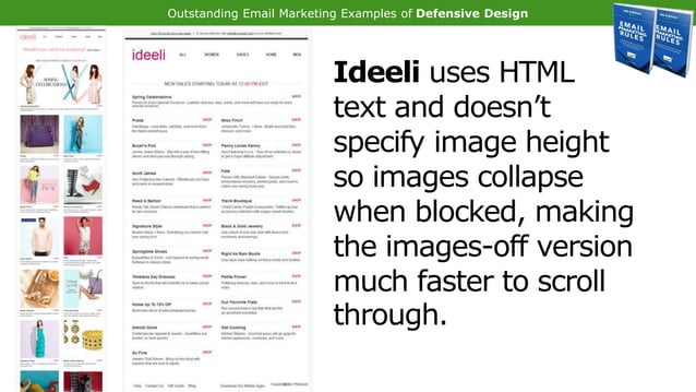 Outstanding Email Marketing Examples of Defensive Design | PPT