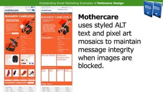 Outstanding Email Marketing Examples of Defensive Design | PPTX