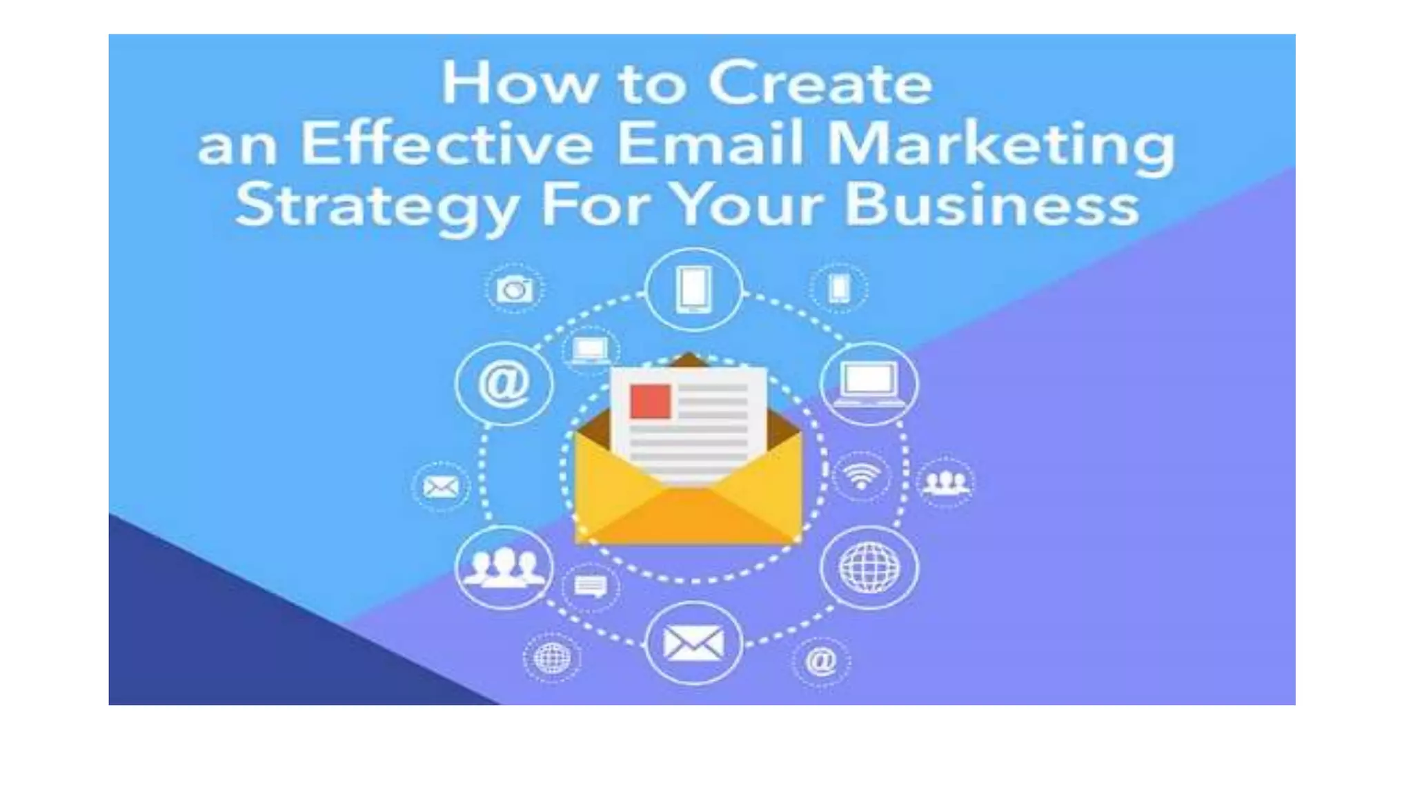Email marketing strategy 2021 | PPTX