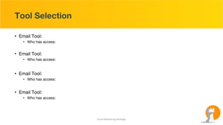 Email Marketing Strategy Template | PPT