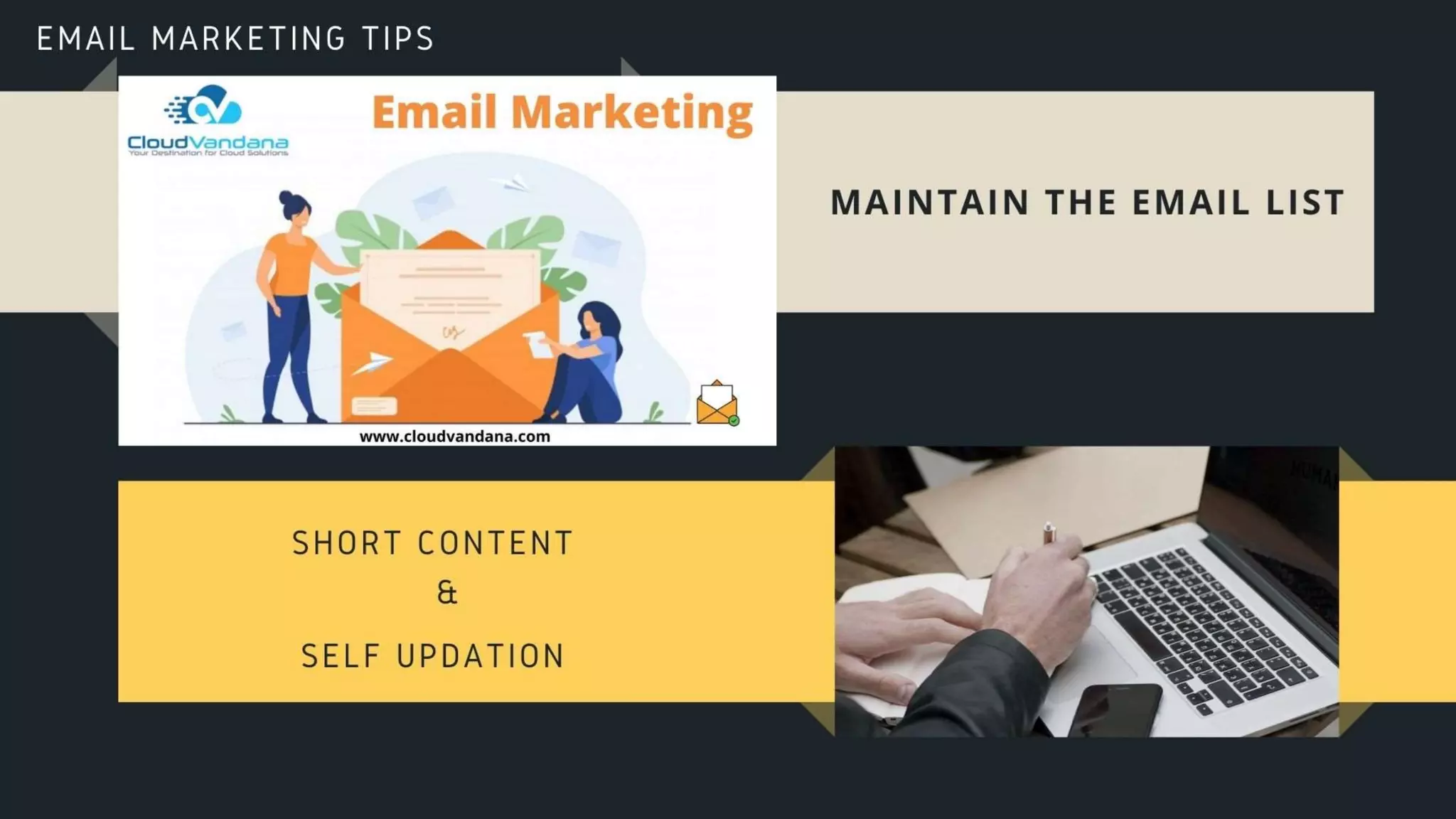 Email marketing tips By CloudVandana | PPT