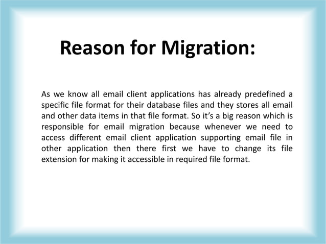 Email Migration Tools | PPT