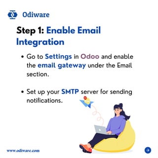 How to Set Up Email Notifications for HRMS Events in Odoo | PDF