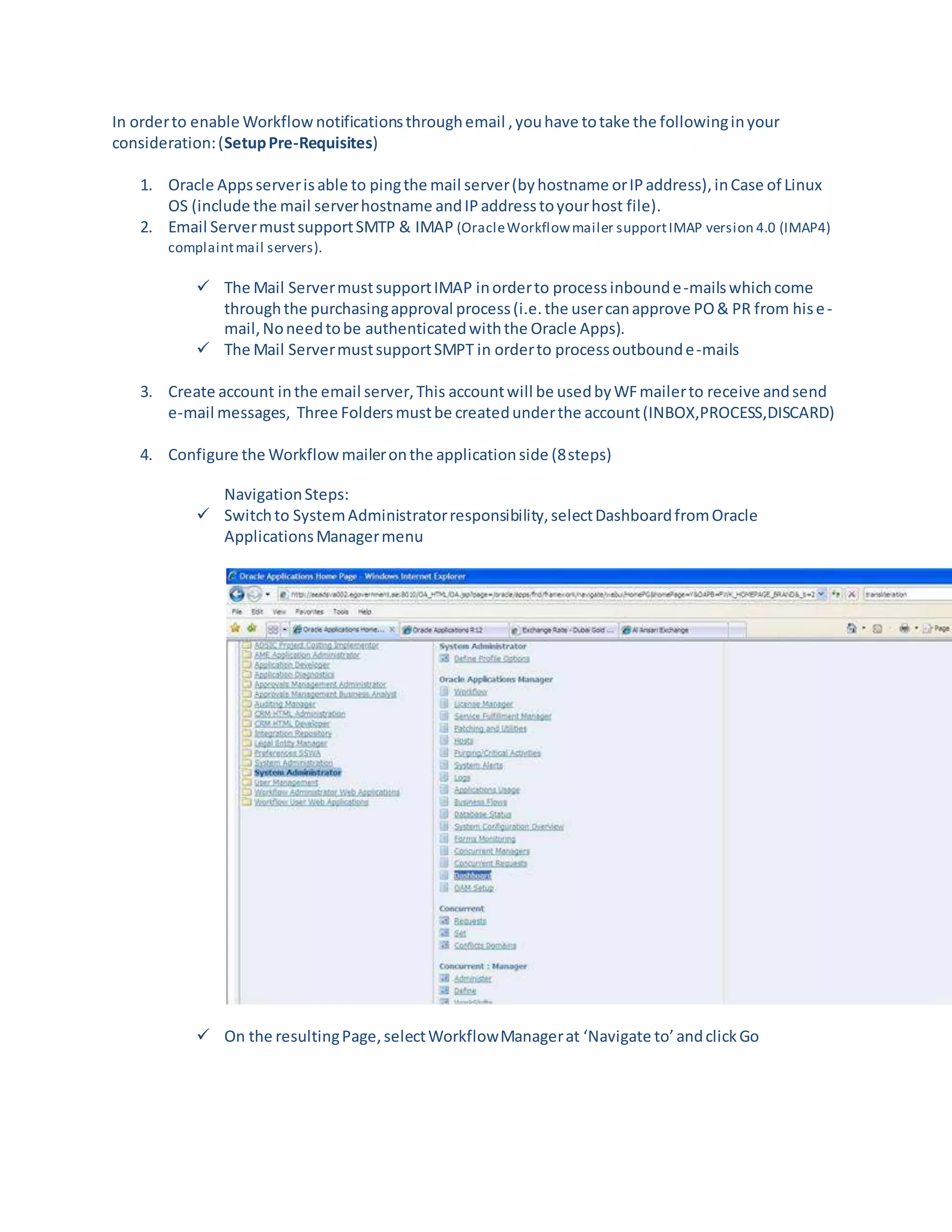 Oracle HCM Email notification | DOCX