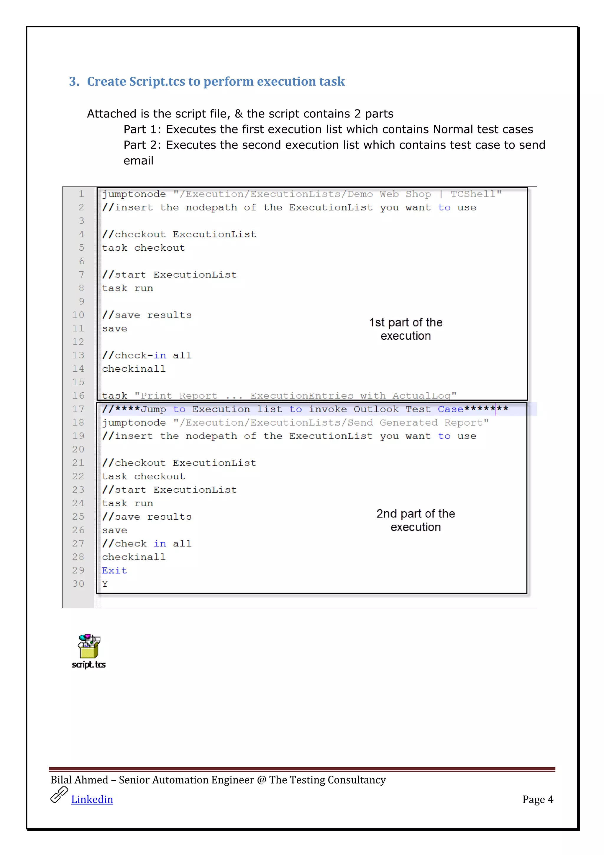 Tricentis Tosca - Email Notification of Execution Reports | PDF