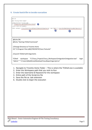 Tricentis Tosca - Email Notification of Execution Reports | PDF