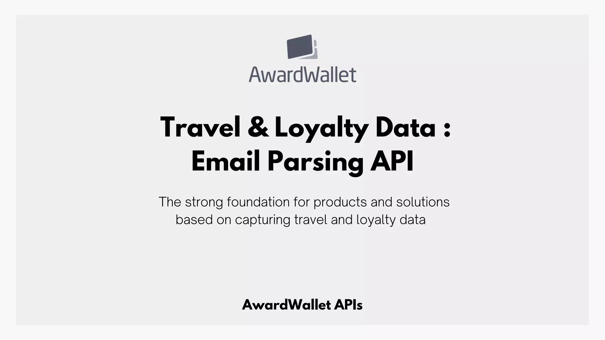 Email Parsing API | PPT