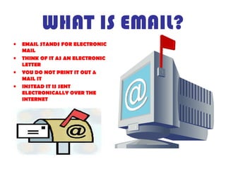 Intro to email for seniors | PPT